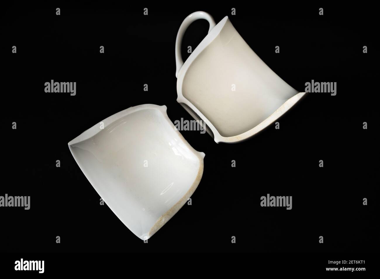 Half a broken mug hi-res stock photography and images - Alamy