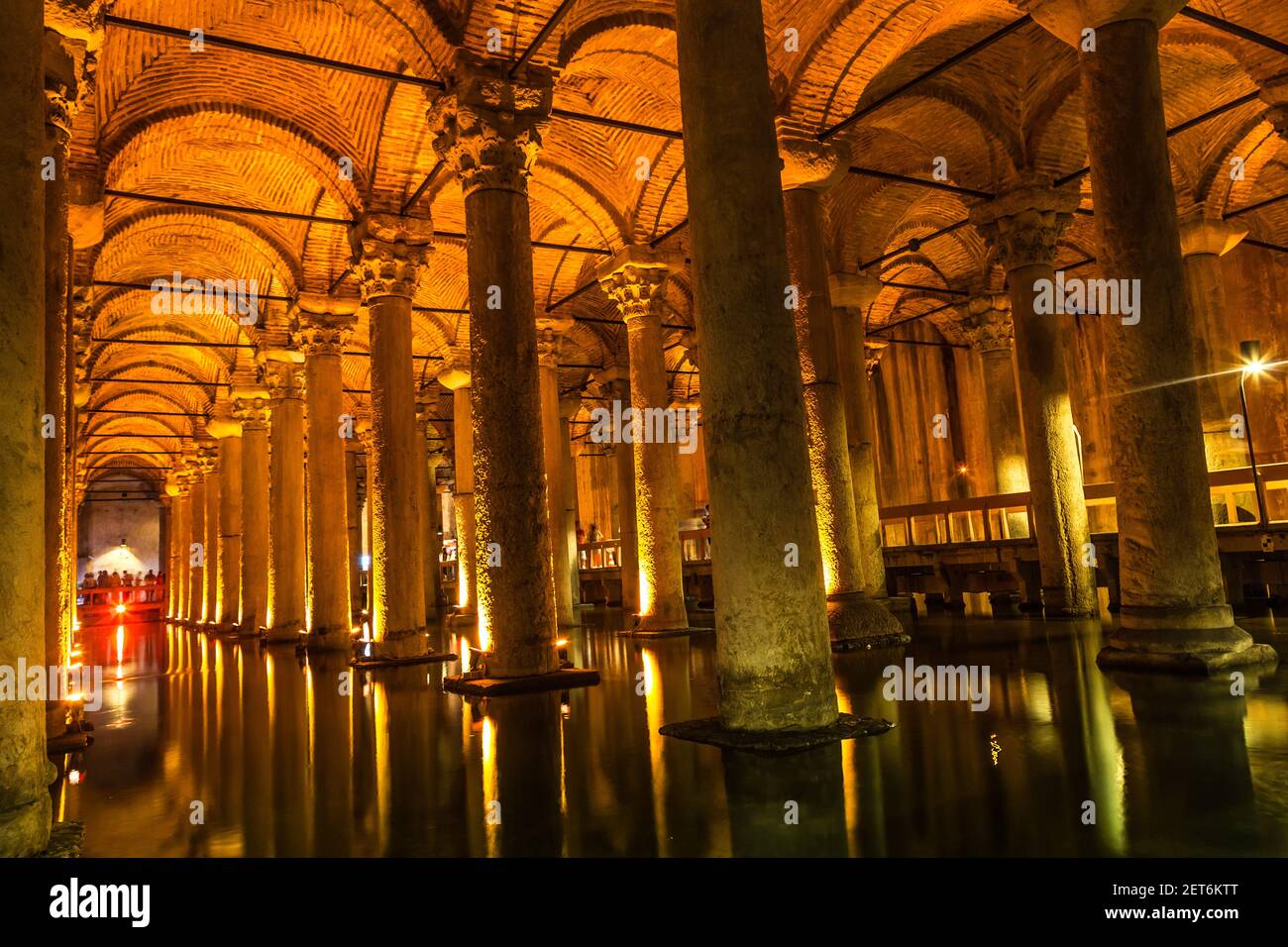 The Basilica Cistern ("Sunken Palace", or "Sunken Cistern"), is the ...