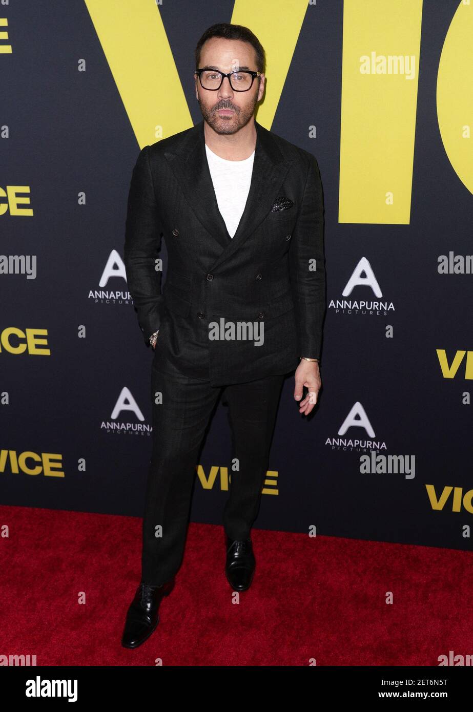 Jeremy Piven at "Vice" World Premiere held at Samuel Goldwyn Theater on ...