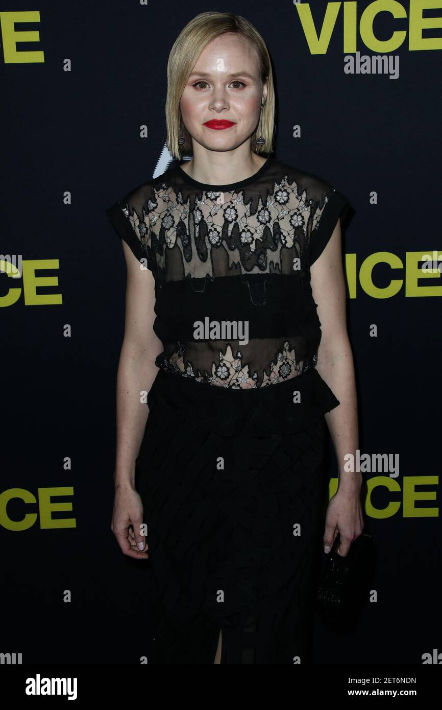 BEVERLY HILLS, LOS ANGELES, CA, USA - DECEMBER 11: Actress Alison Pill ...