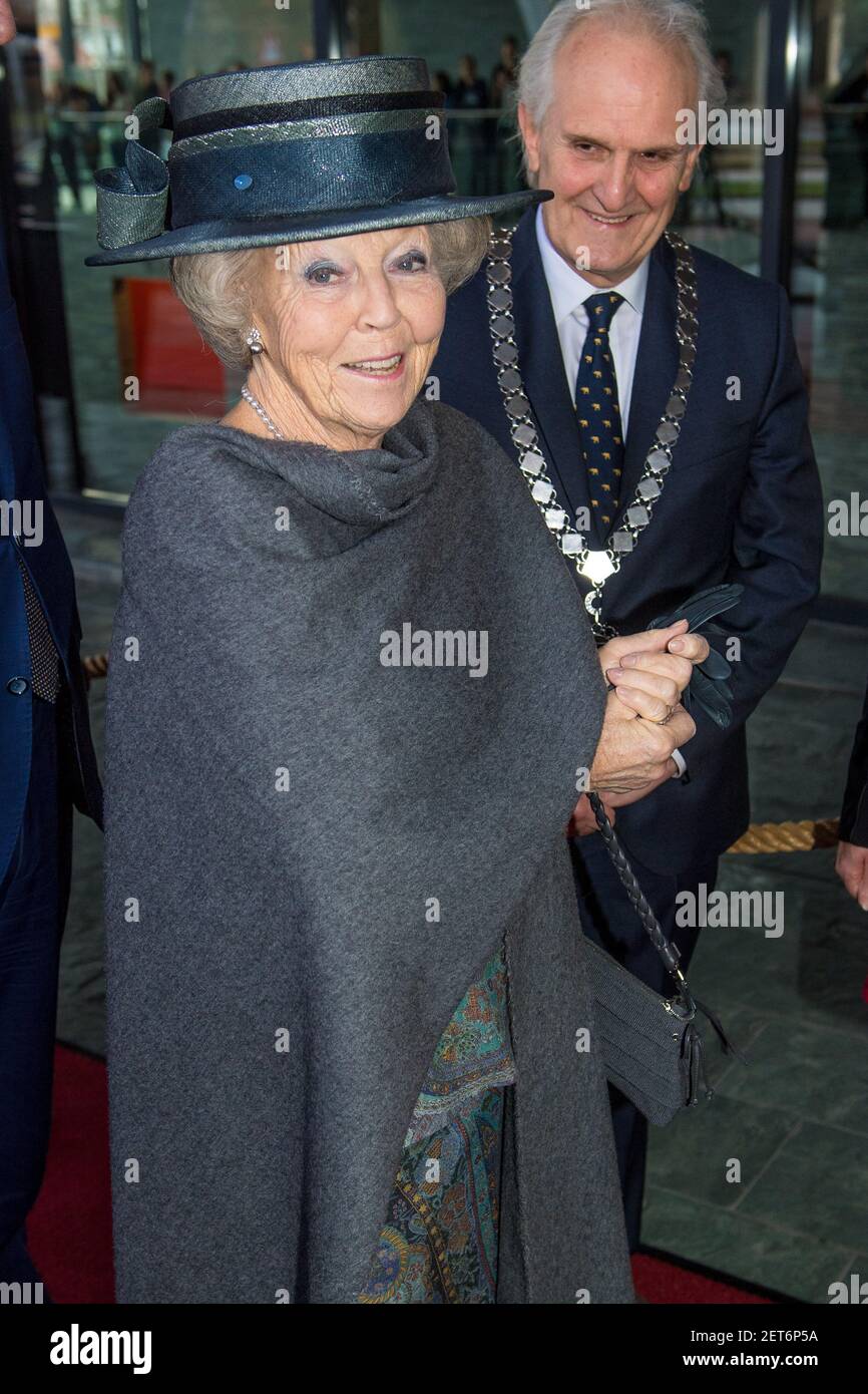 Her Royal Highness Princess Beatrix of the Netherlands unveils the new ...