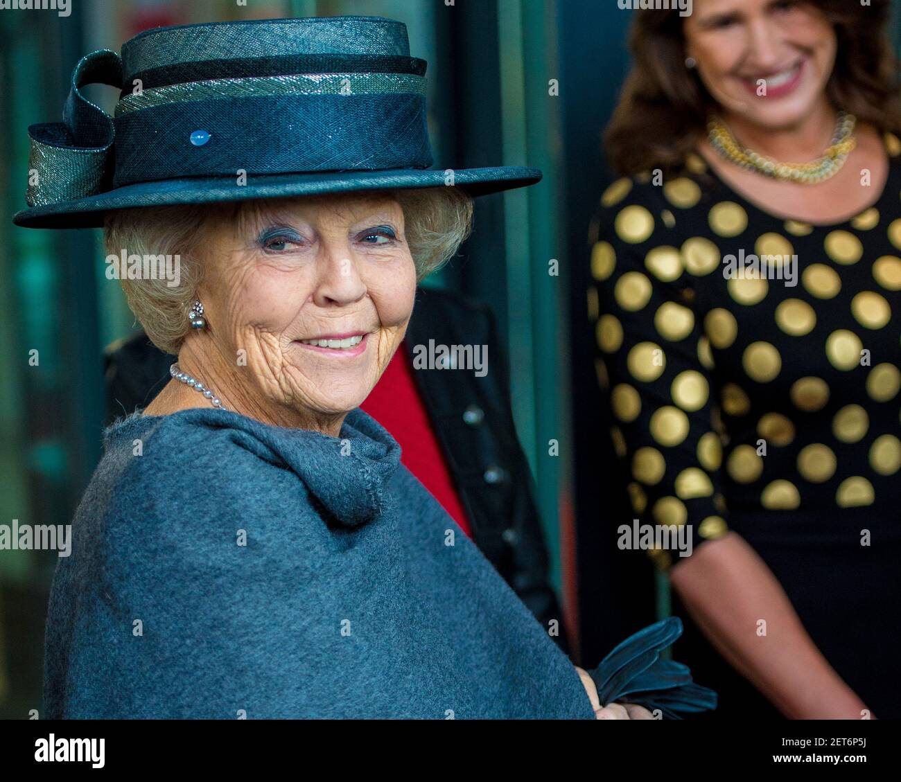 Her Royal Highness Princess Beatrix of the Netherlands unveils the new ...