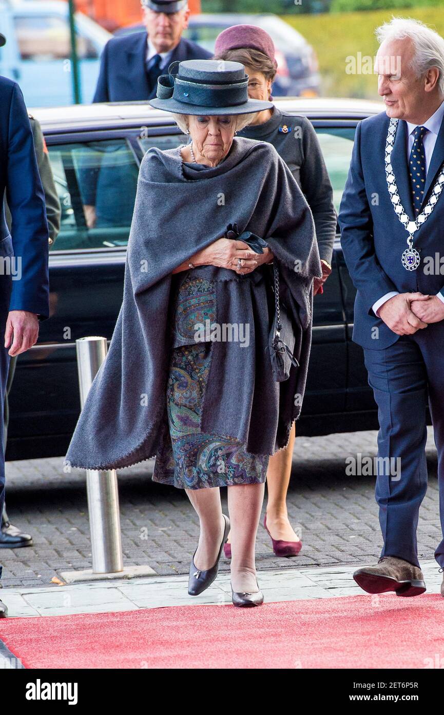 Her Royal Highness Princess Beatrix of the Netherlands unveils the new ...
