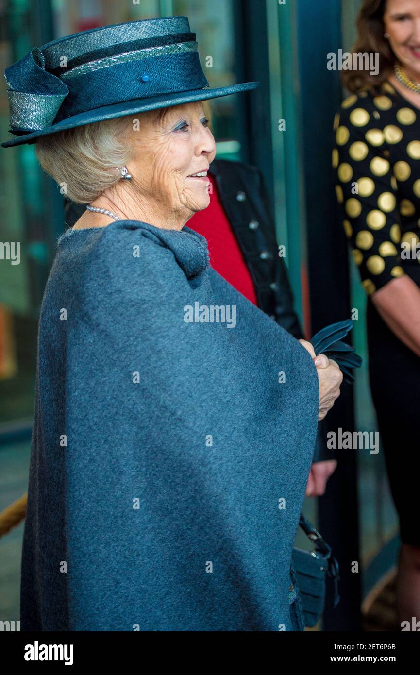 Her Royal Highness Princess Beatrix of the Netherlands unveils the new ...