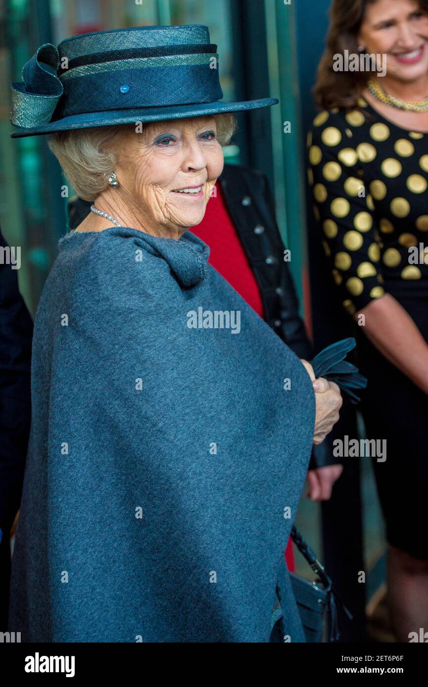 Her Royal Highness Princess Beatrix of the Netherlands unveils the new ...