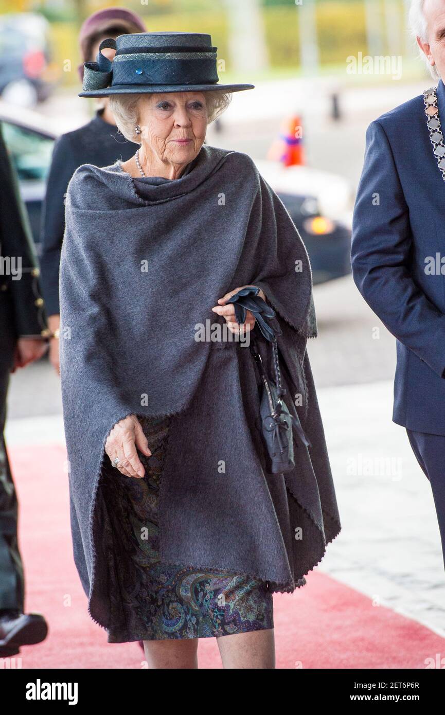 Her Royal Highness Princess Beatrix of the Netherlands unveils the new ...