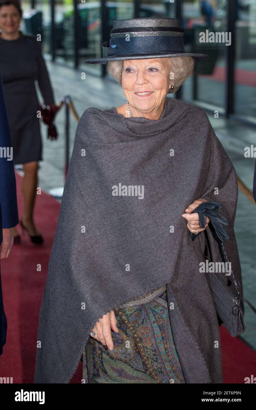 Her Royal Highness Princess Beatrix of the Netherlands unveils the new ...