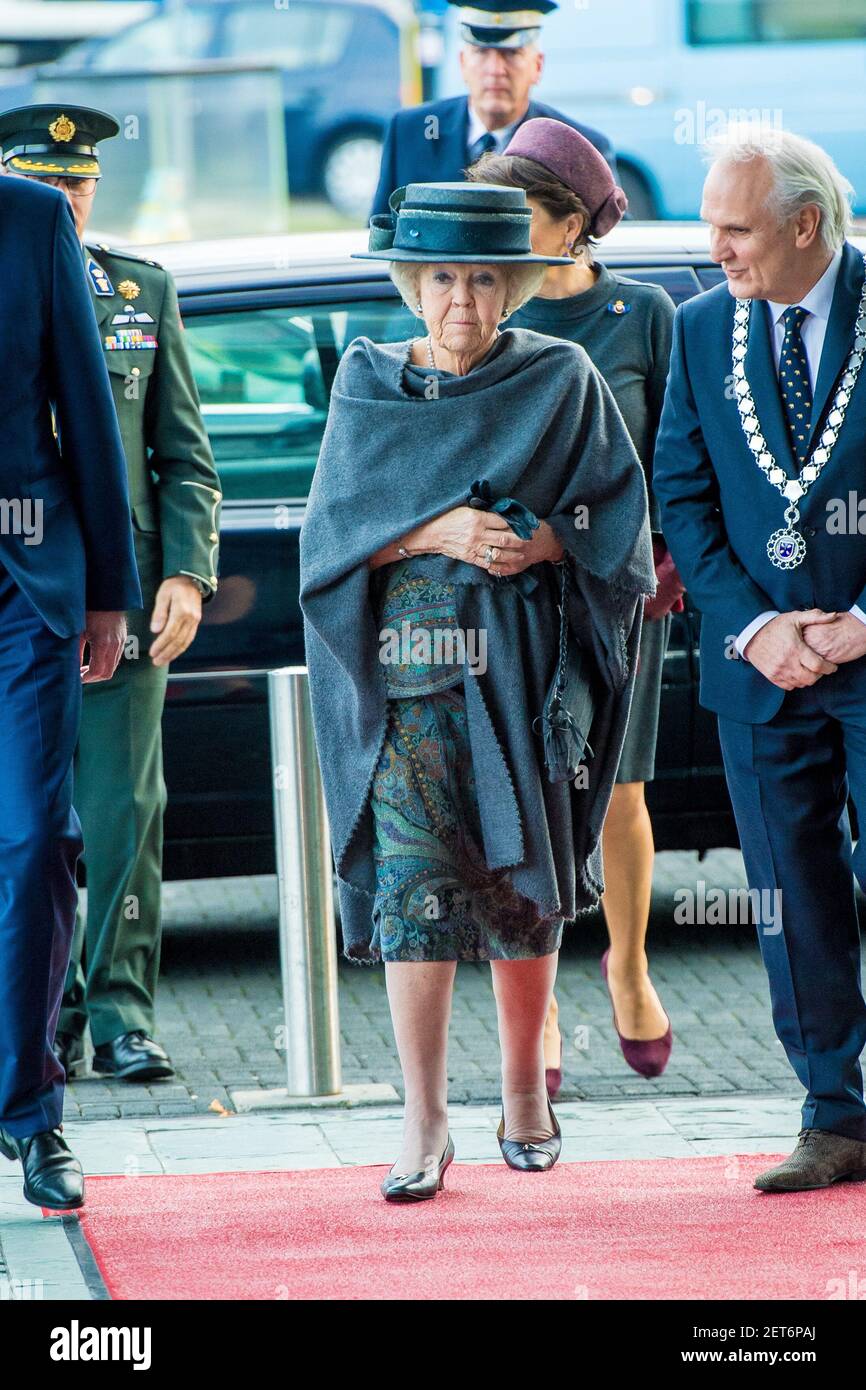 Her Royal Highness Princess Beatrix of the Netherlands unveils the new ...