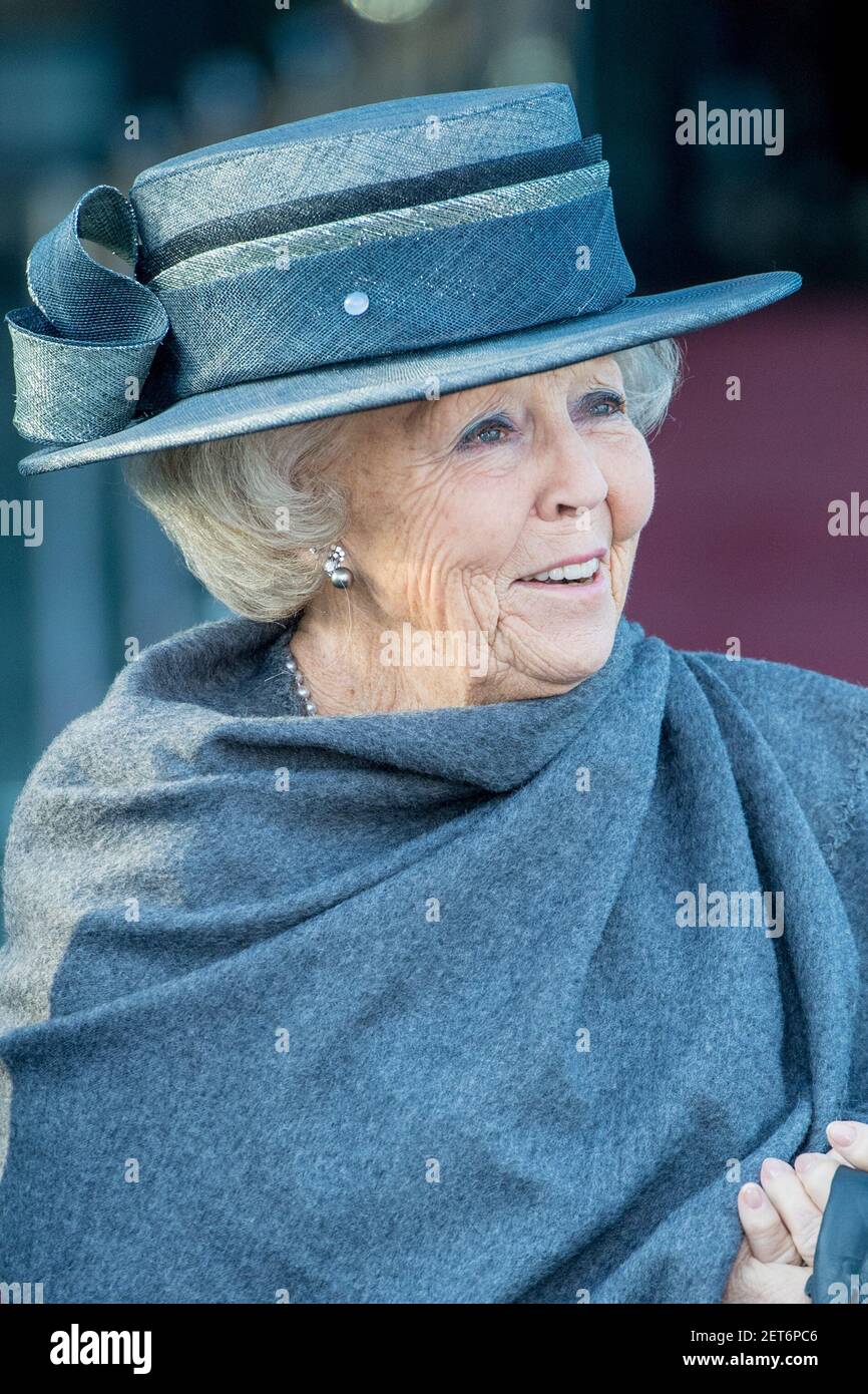 Her Royal Highness Princess Beatrix of the Netherlands unveils the new ...