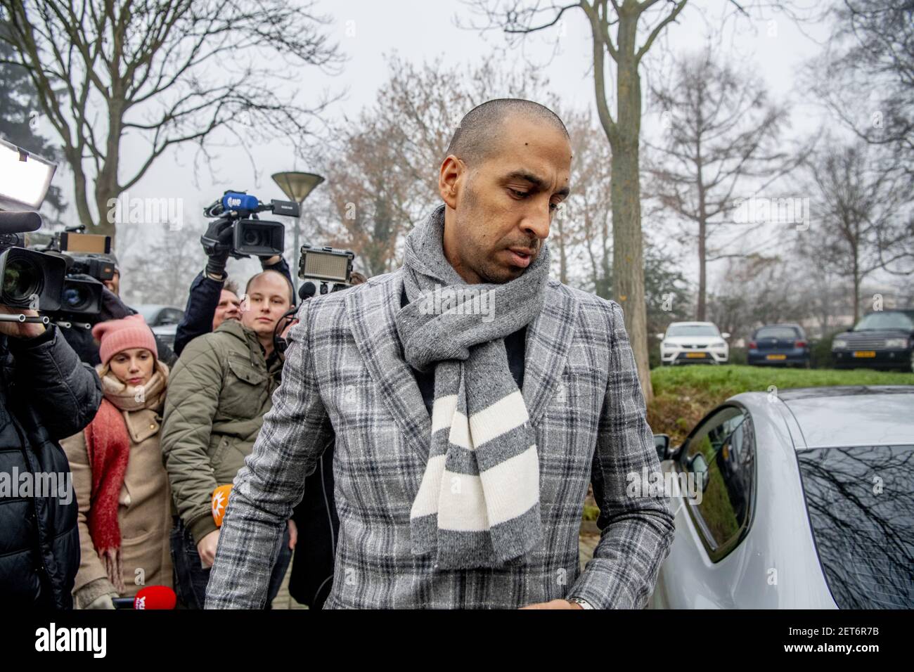 Gerald Roethof (Brech's attorney) at the Nicky Verstappen murder case ...