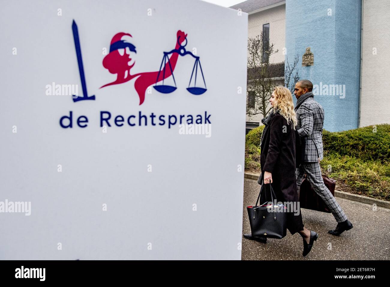 Gerald Roethof (Brech's attorney) at the Nicky Verstappen murder case ...