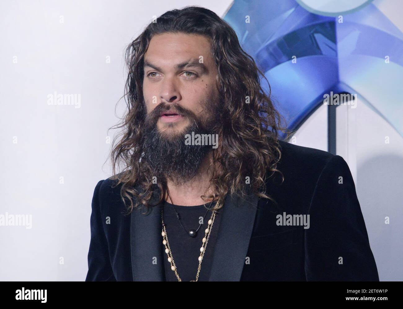 Jason Mamoa arrives at the Warner Bros Pictures' "Aquaman" Los Angeles ...