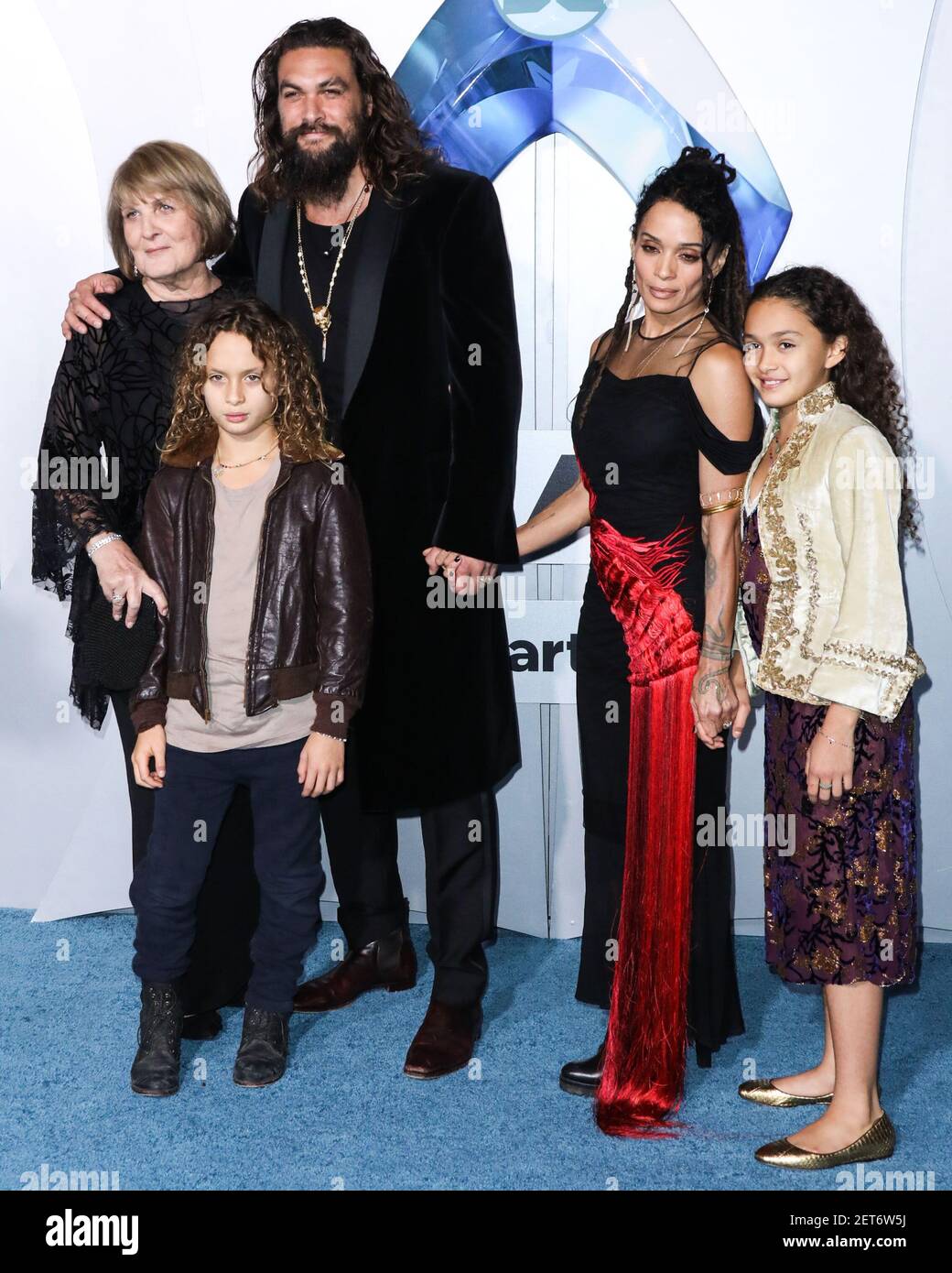 HOLLYWOOD, LOS ANGELES, CA, USA - DECEMBER 12: Coni Momoa, Jason Momoa ...