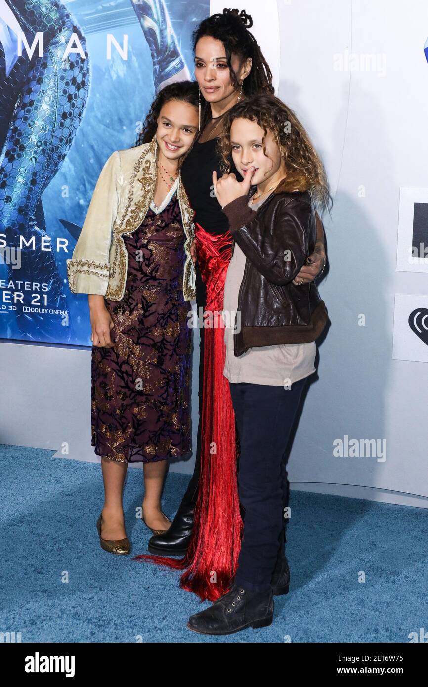 HOLLYWOOD, LOS ANGELES, CA, USA - DECEMBER 12: Lola Iolani Momoa, Lisa ...