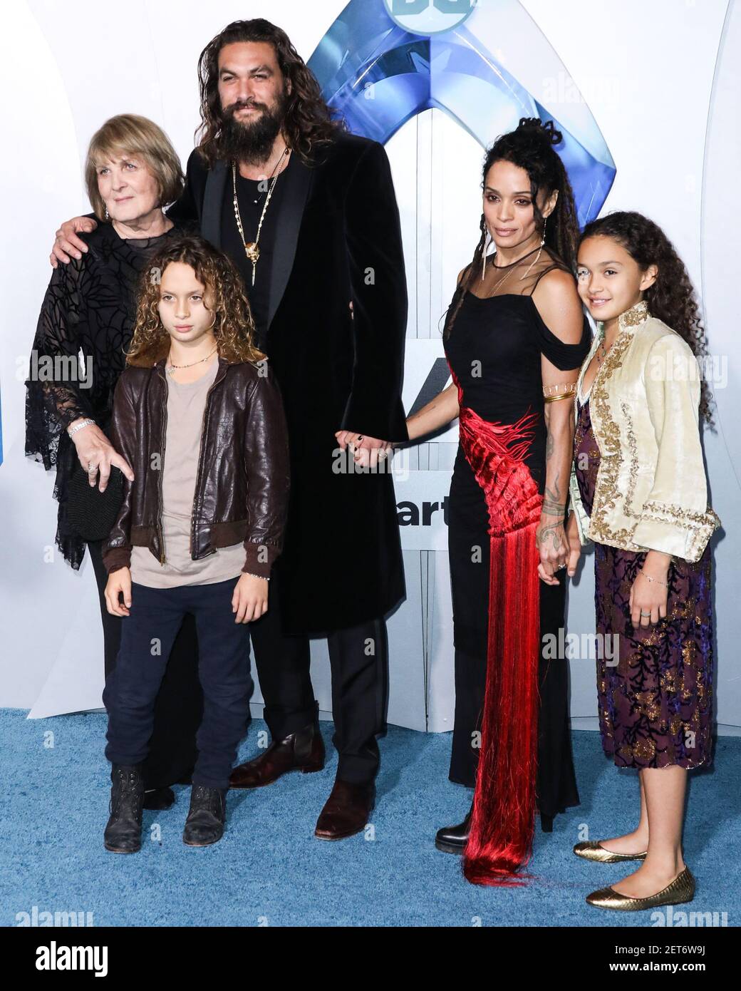 HOLLYWOOD, LOS ANGELES, CA, USA - DECEMBER 12: Coni Momoa, Jason Momoa ...