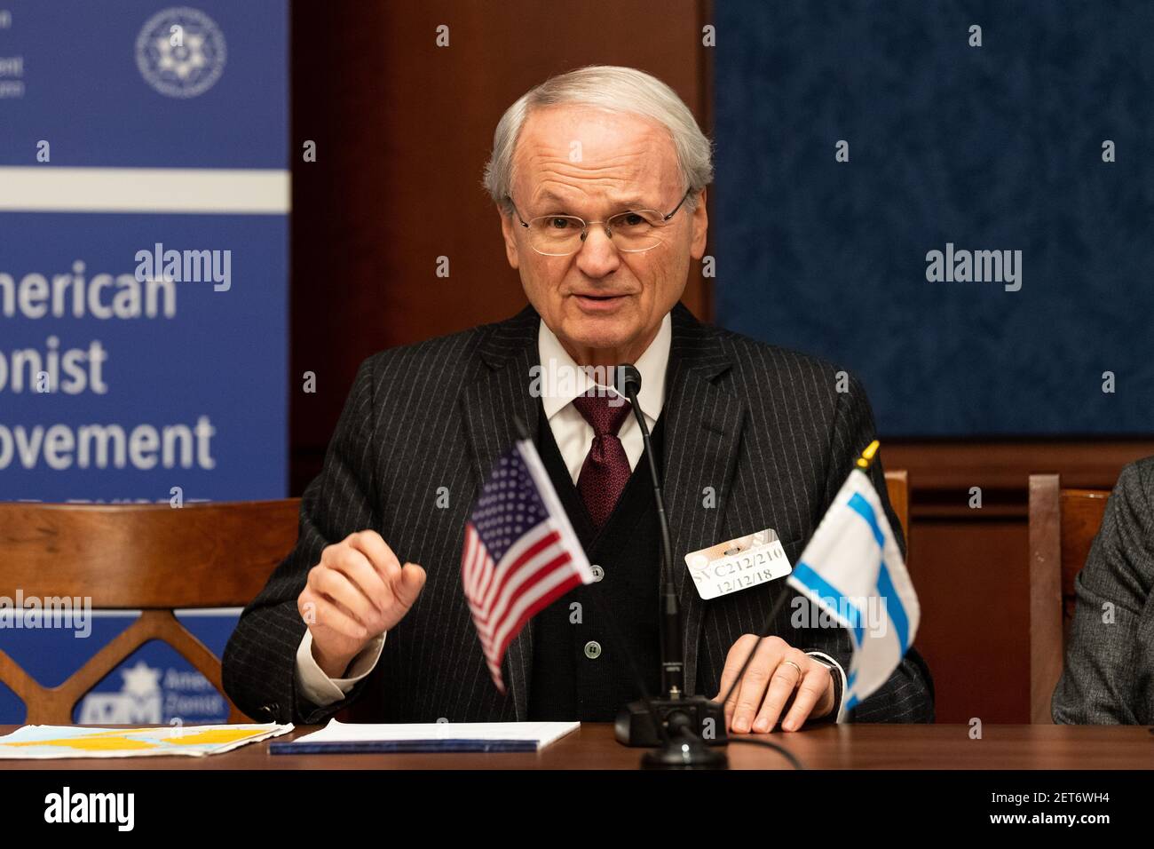 Morton Klein (Mort Klein), President of the Zionist Organization of ...