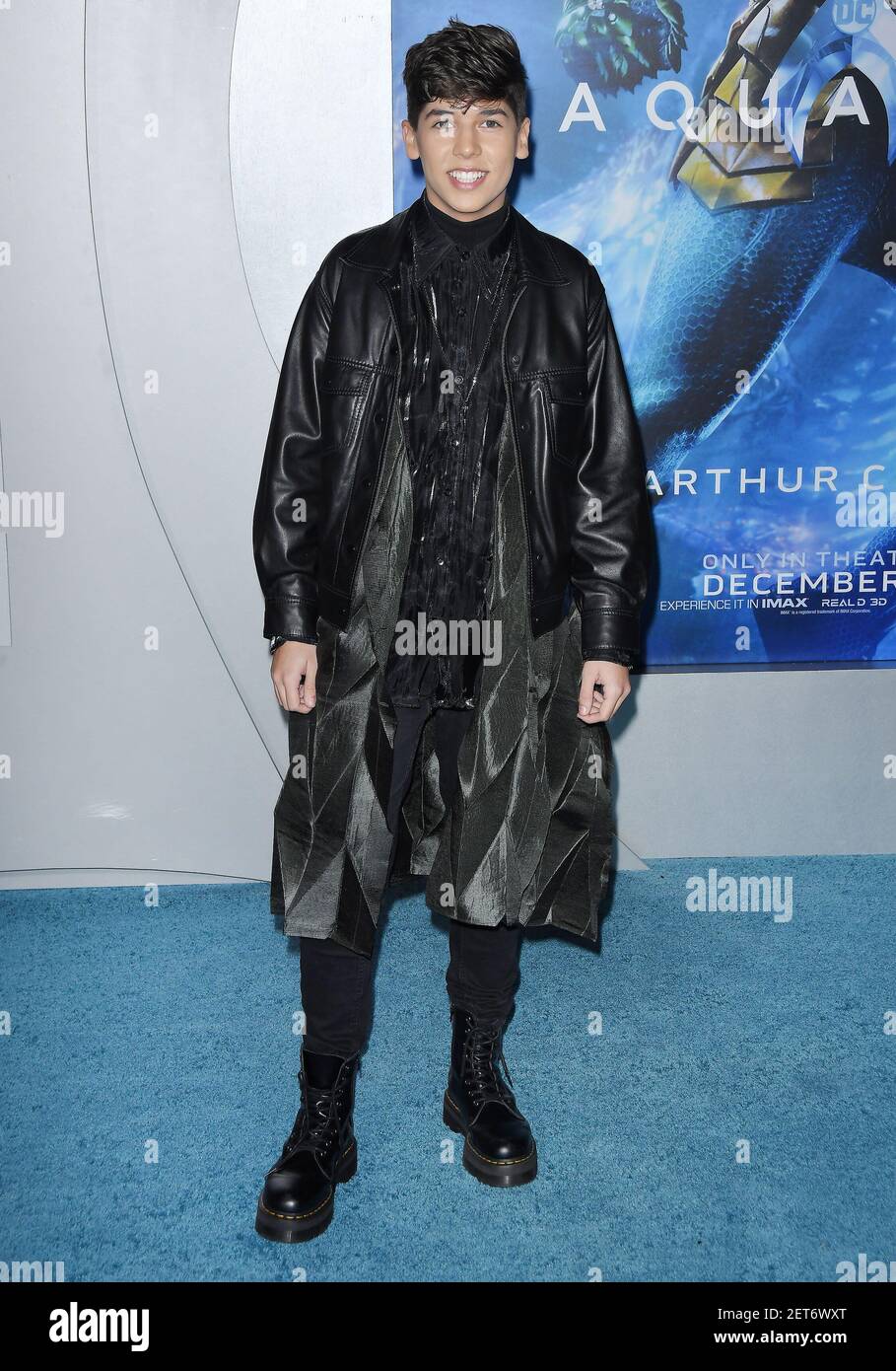 Mario Selman arrives at the Warner Bros Pictures' "Aquaman" Los Angeles ...