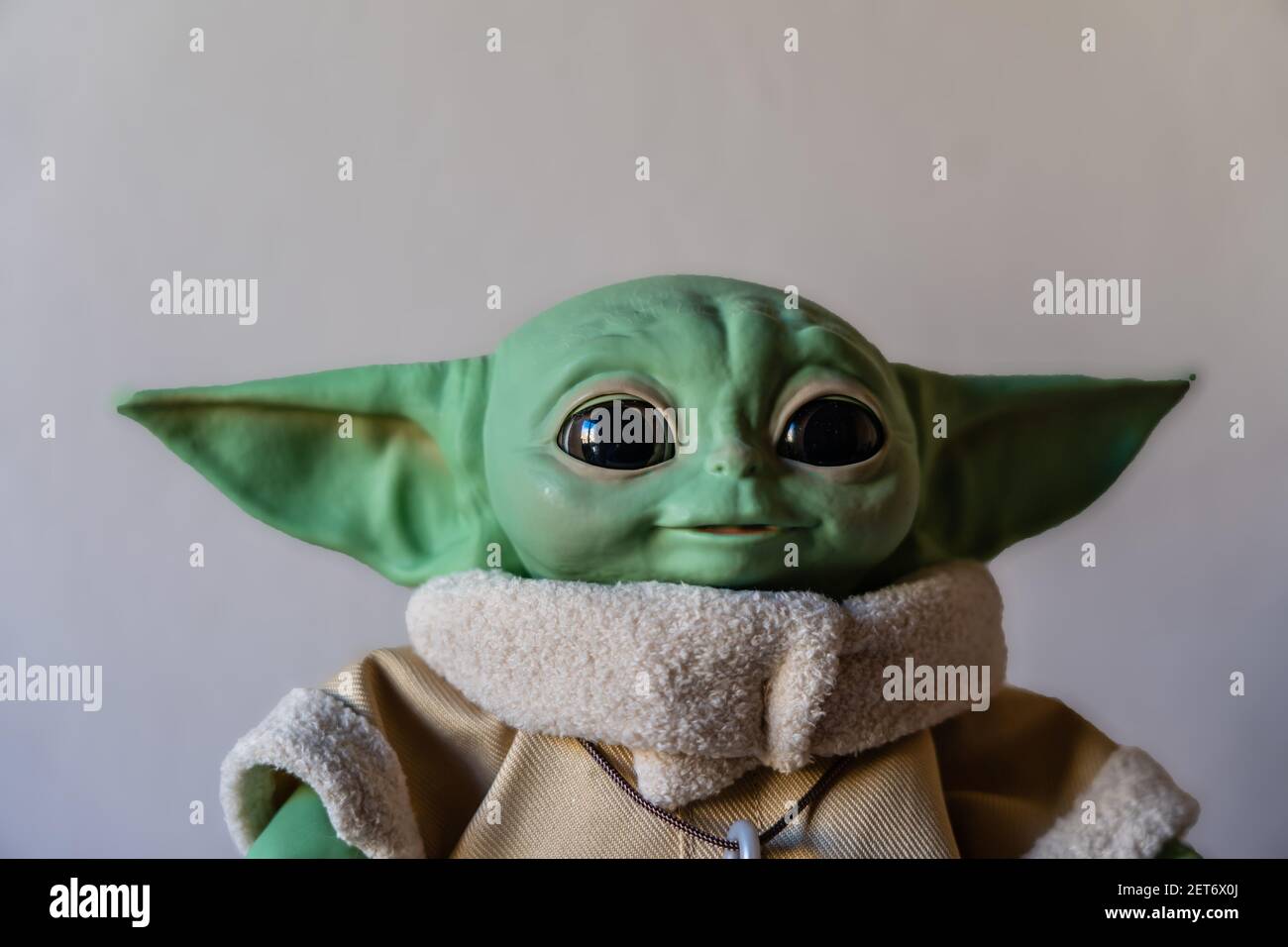 DECEMBER 2020: The Child or baby Yoda, fictional character from the TV ...