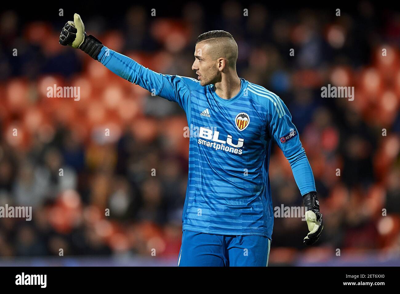 VALENCIA, 12-12-2018. Champions League 2018/ 2019, Date 6. Valencia ...