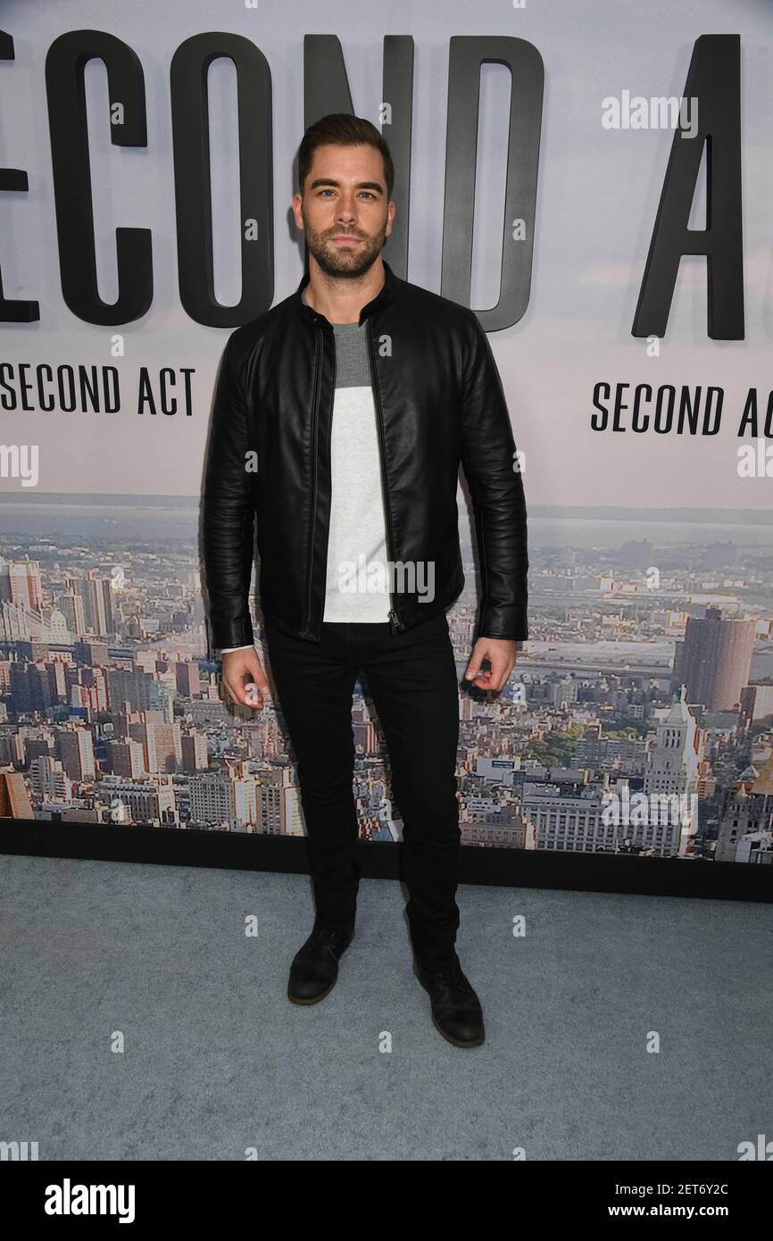 Ryan Craven attends the World Premiere of Second Act, held at the Regal ...