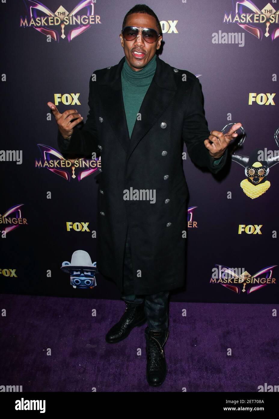 LOS ANGELES, CA, USA - DECEMBER 13: Rapper Nick Cannon arrives at Fox's ...