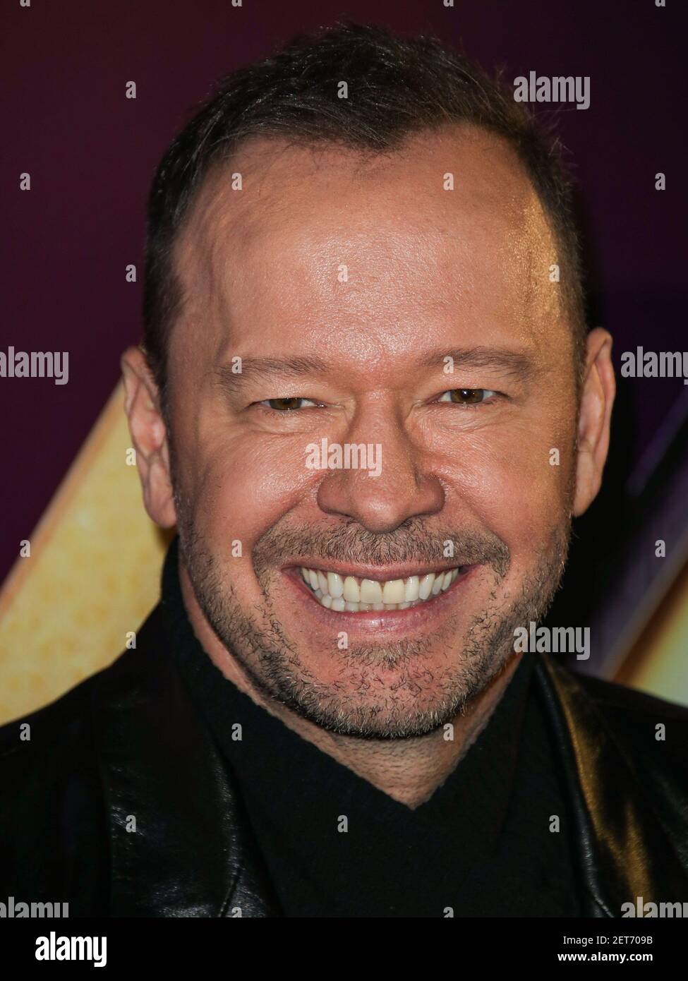 LOS ANGELES, CA, USA - DECEMBER 13: Singer Donnie Wahlberg arrives at ...