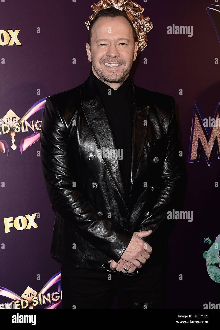 WEST HOLLYWOOD - DECEMBER 13: Donnie Wahlberg at the premiere karaoke ...