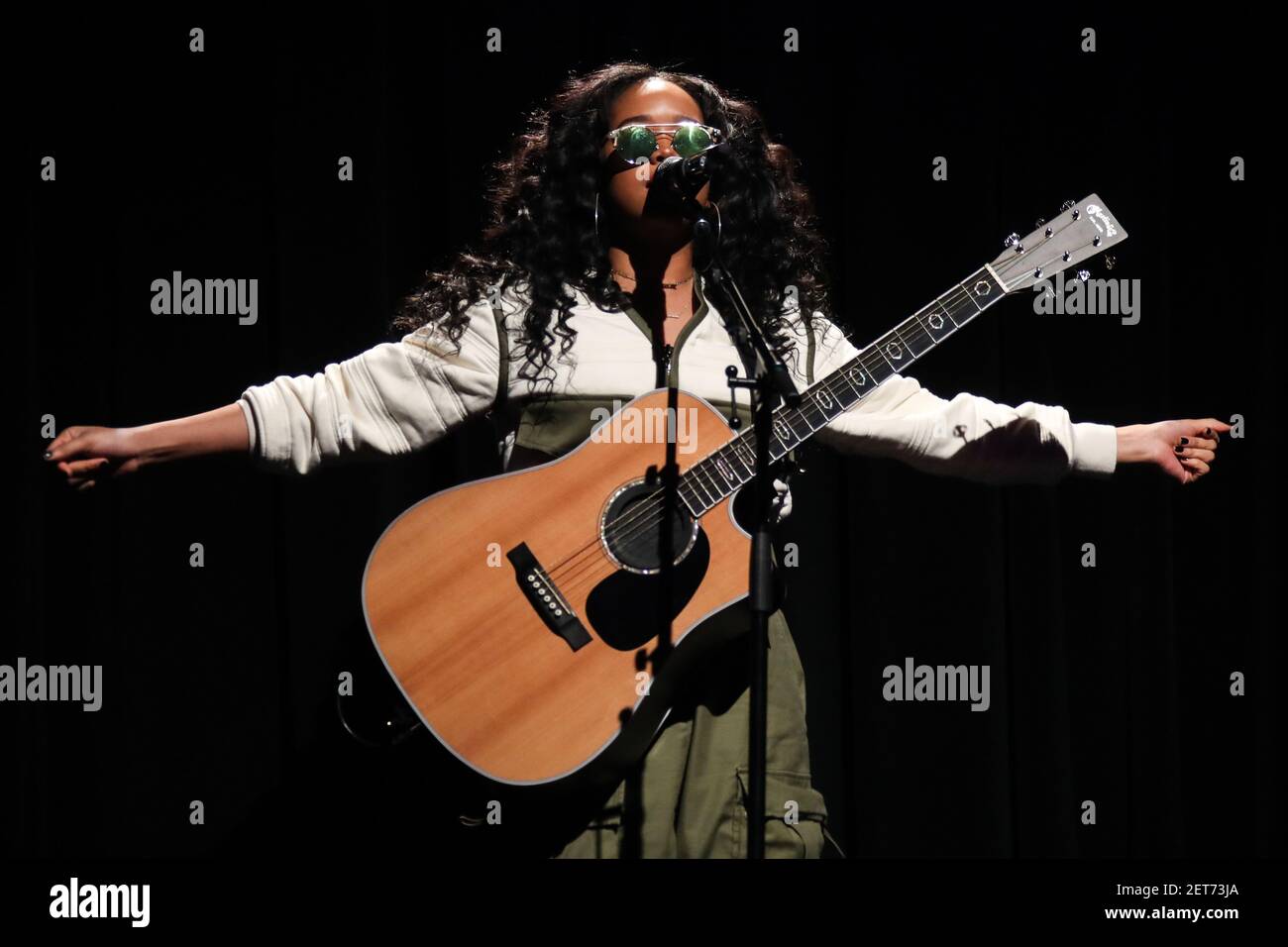 LOS ANGELES, CA, USA - DECEMBER 14: Singer H.E.R. aka Gabriella Wilson ...