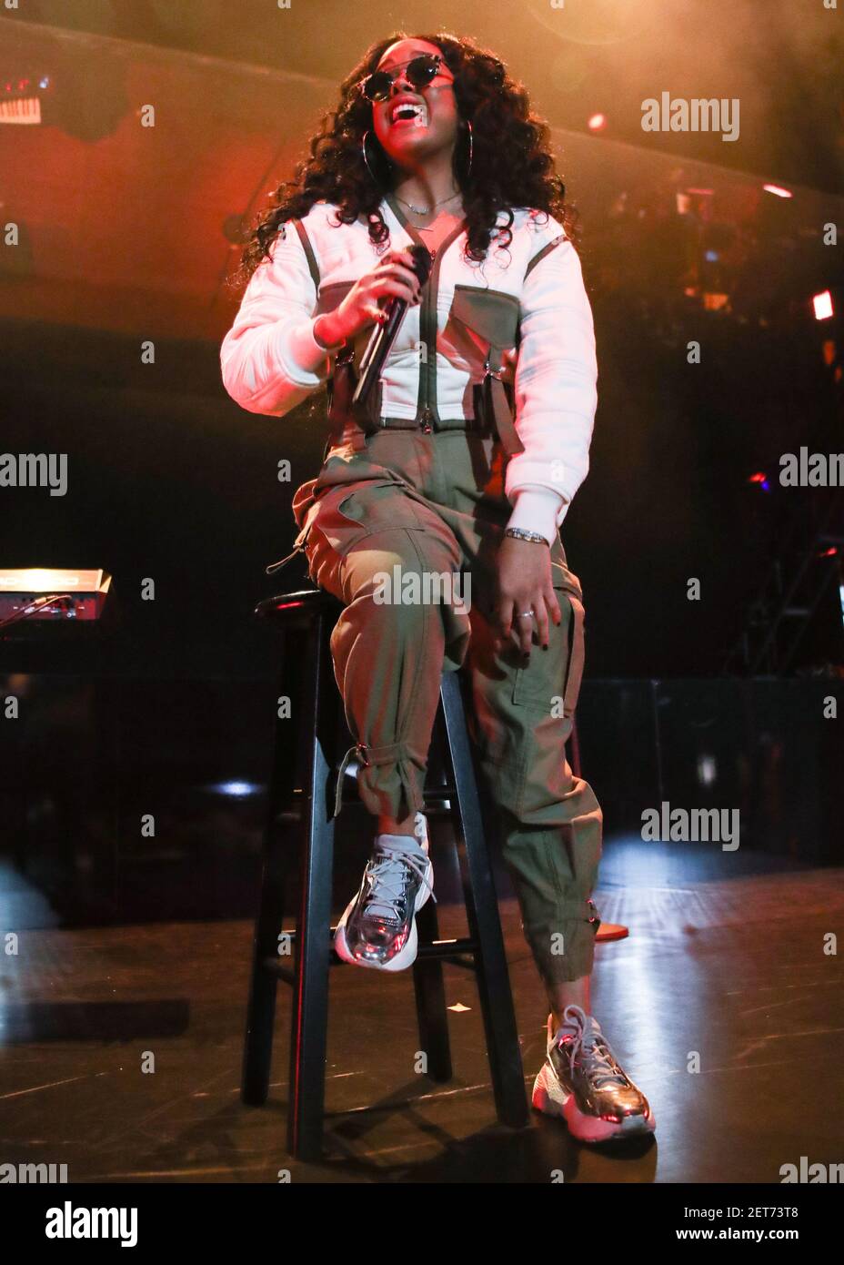 LOS ANGELES, CA, USA - DECEMBER 14: Singer H.E.R. aka Gabriella Wilson ...