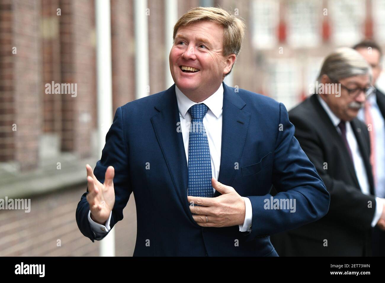 King Willem Alexander of the Netherlands opens the exhibition Utrecht ...