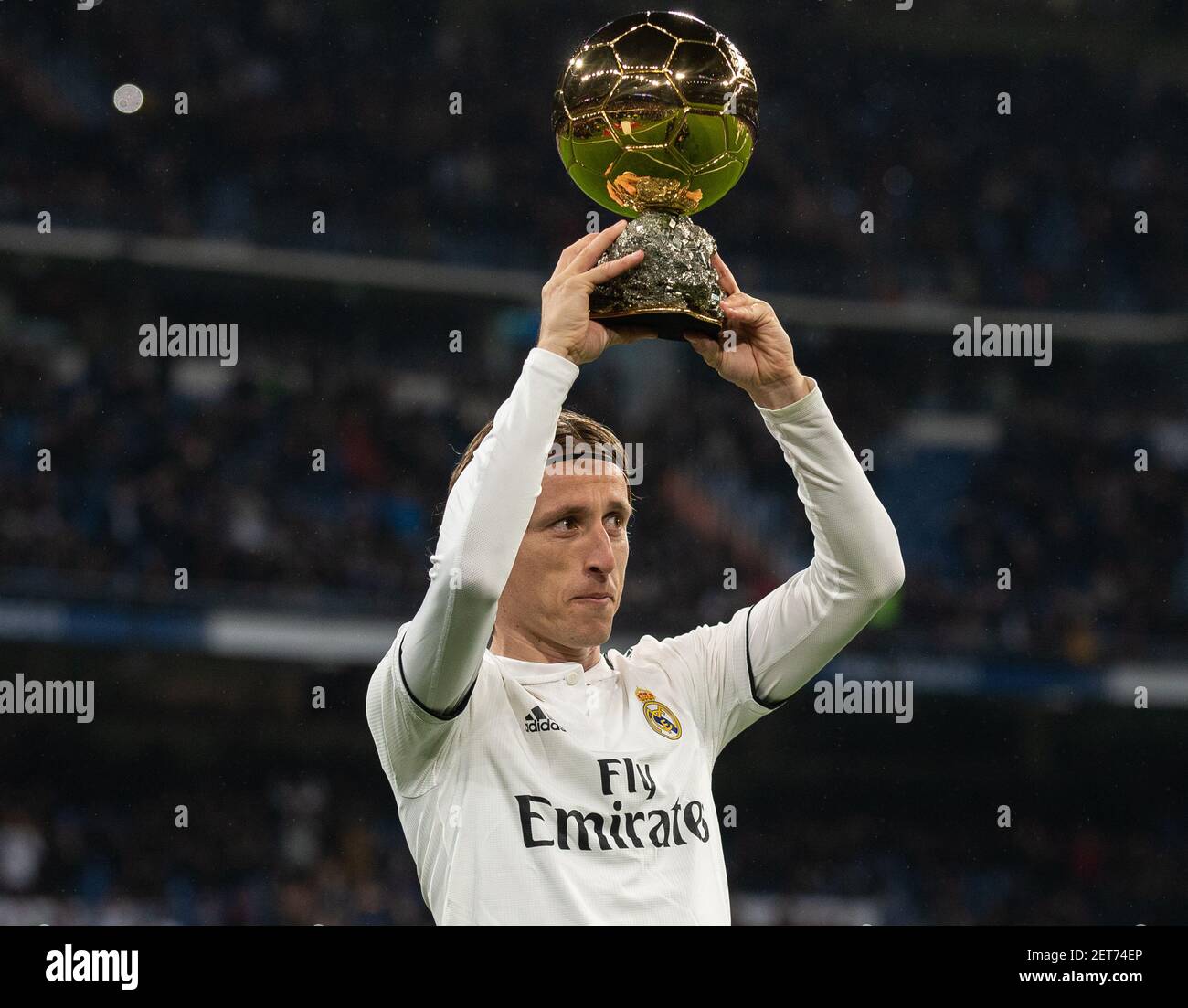 Luka modric 2018 golden ball hi-res stock photography and images - Alamy