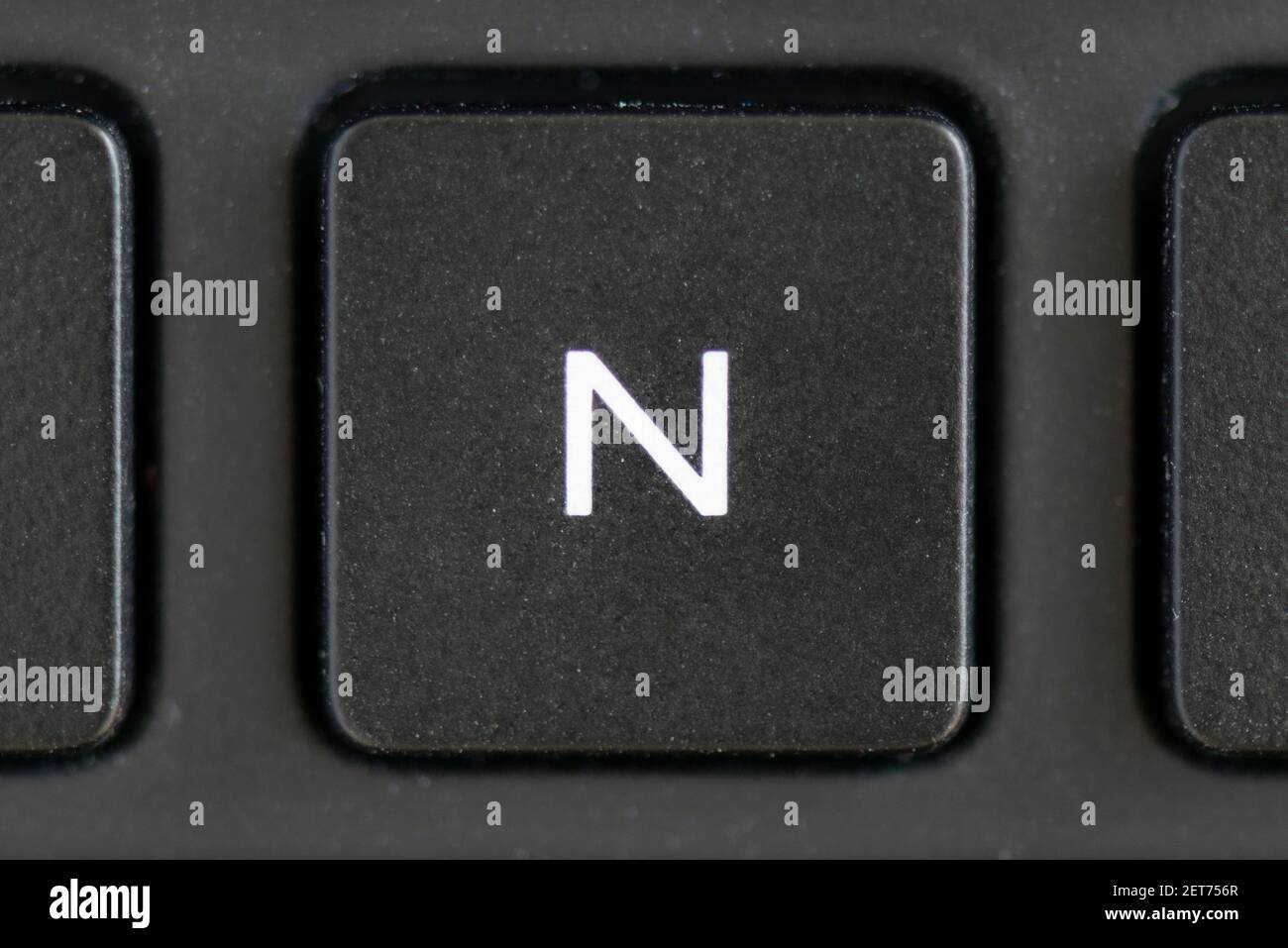 Fourteenth letter in the iso basic latin alphabet hi-res stock ...