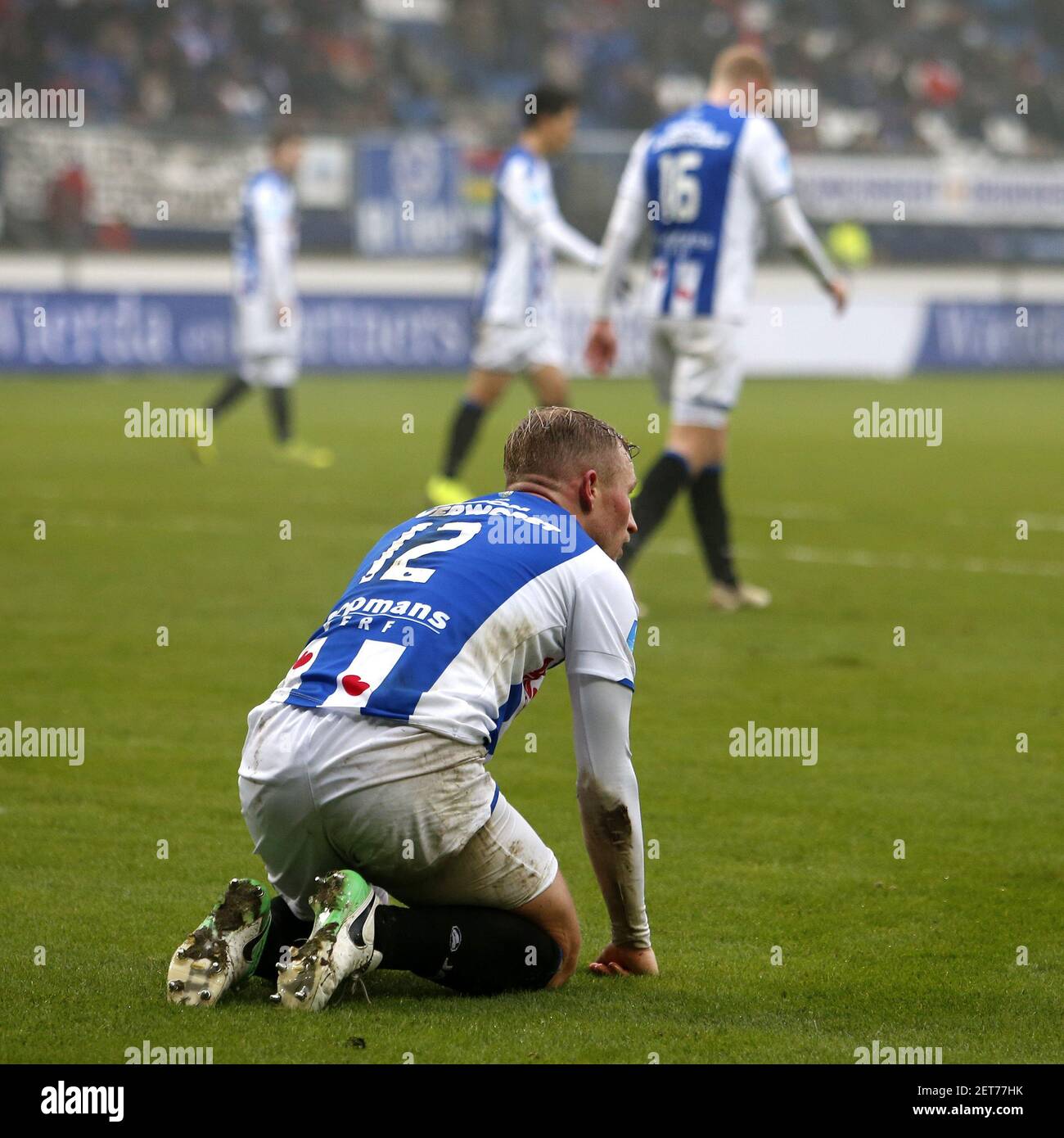 HEERENVEEN , Abe Lenstra Stadium, 16-12-2018, football, season 2018 / ...