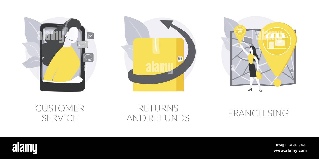 Retail market abstract concept vector illustrations Stock Vector Image ...