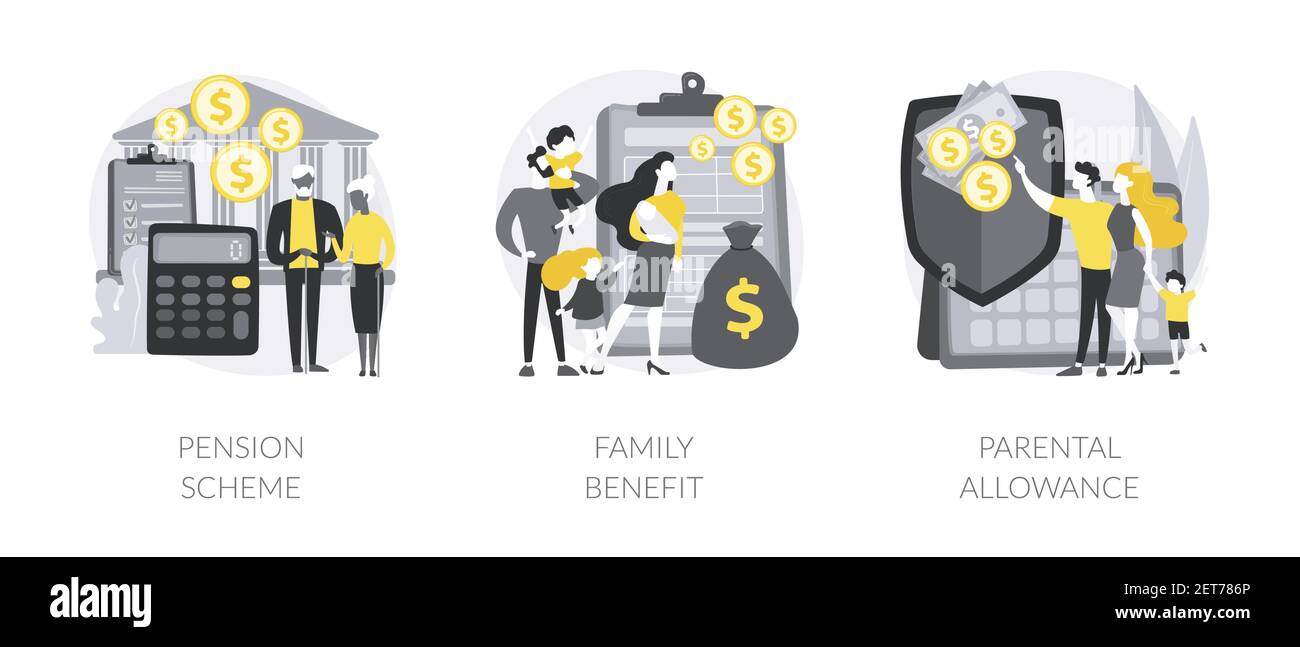 Family budget abstract concept vector illustrations Stock Vector Image ...