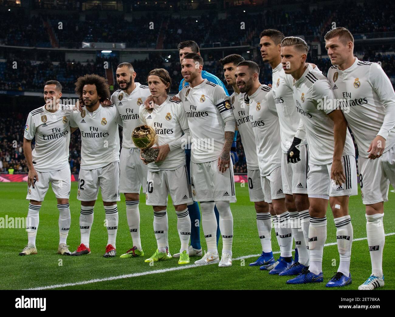 Luka modric 2018 golden ball hi-res stock photography and images - Alamy