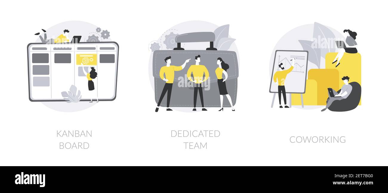 Project Workflow Abstract Concept Vector Illustrations Stock Vector Image And Art Alamy