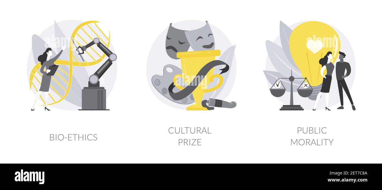 Culture and ethics abstract concept vector illustrations Stock Vector ...