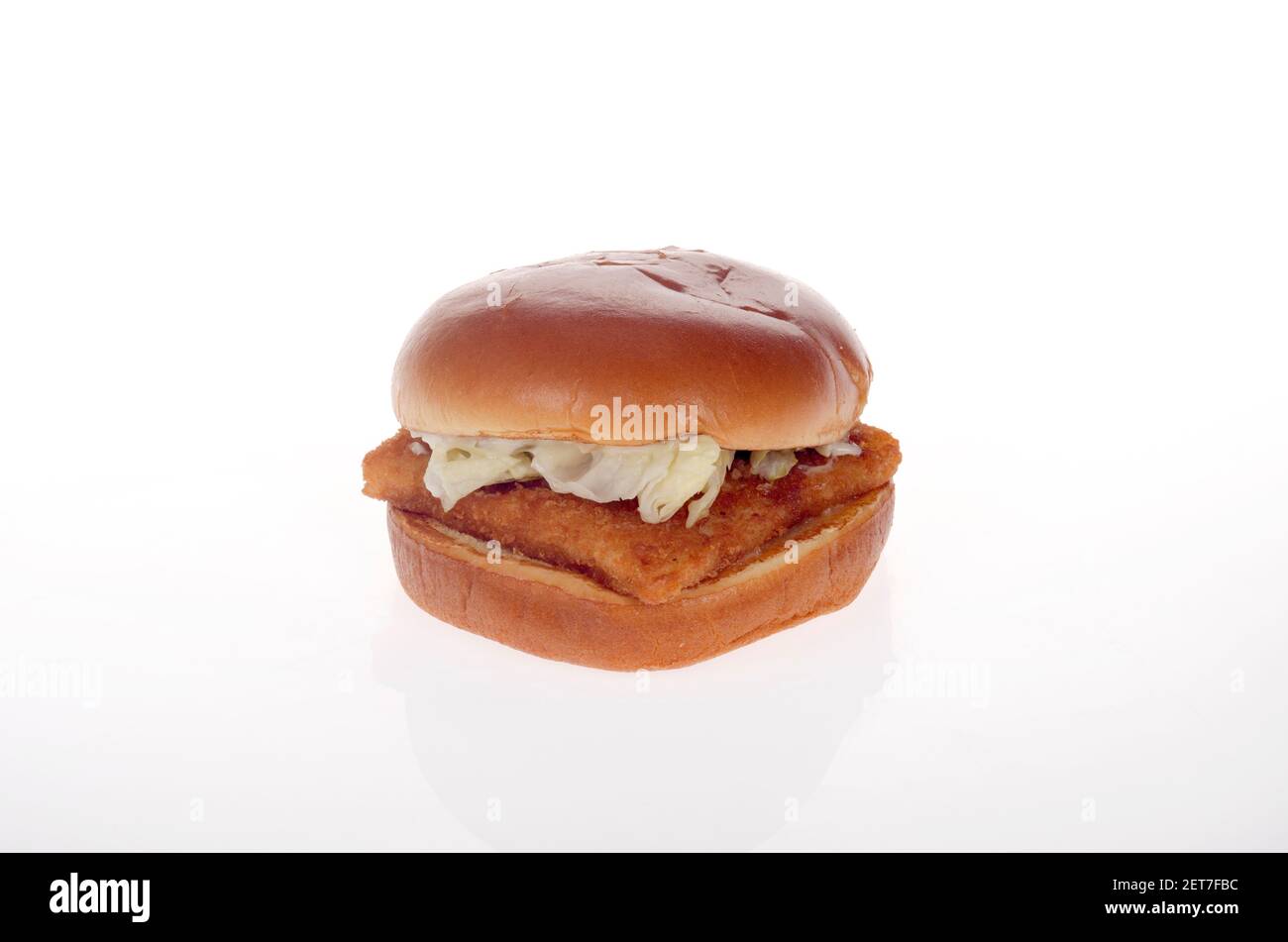 Burger King Big Fish Sandwich Stock Photo - Alamy