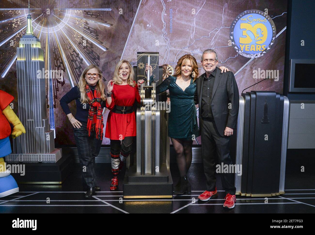 New York - DECEMBER 17: Nancy Cartwright, Pamela Hayden, Stephanie ...