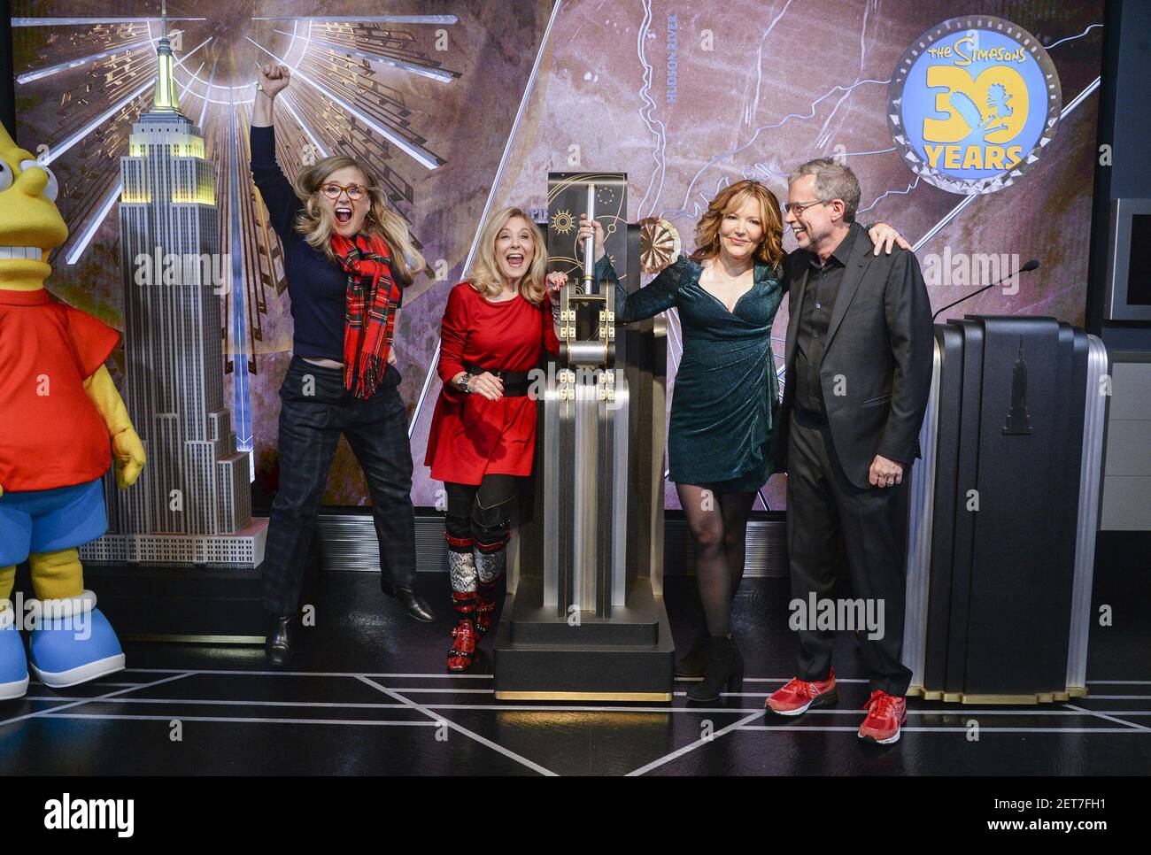 New York - DECEMBER 17: Nancy Cartwright, Pamela Hayden, Stephanie ...