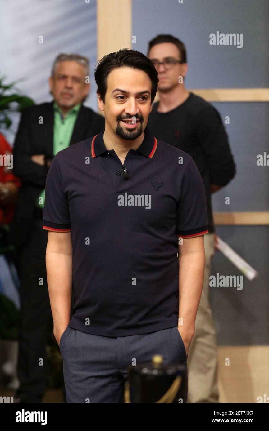 MIAMI, FL - DEC 19: Lin-Manuel Miranda is seen during Univision's ...