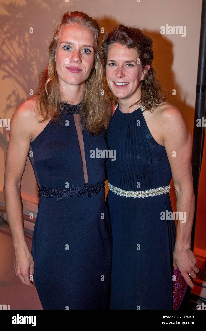 Irene Wust and partner Letitia during the NOC NSF Sportgala 2018 The ...