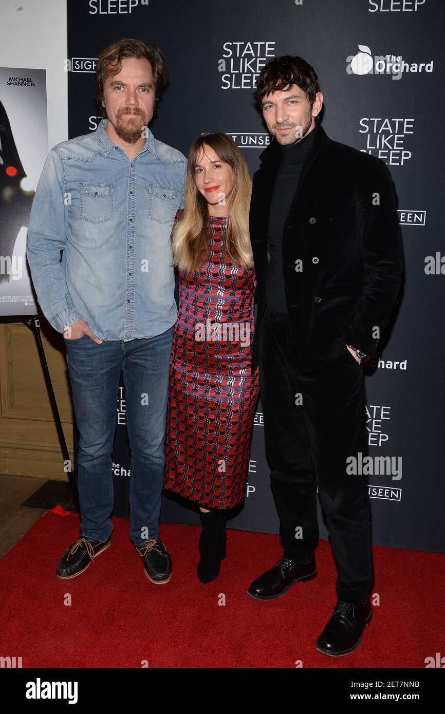 (L-R) Actor Micheal Shannon, Director Meredith Danluck and actor ...
