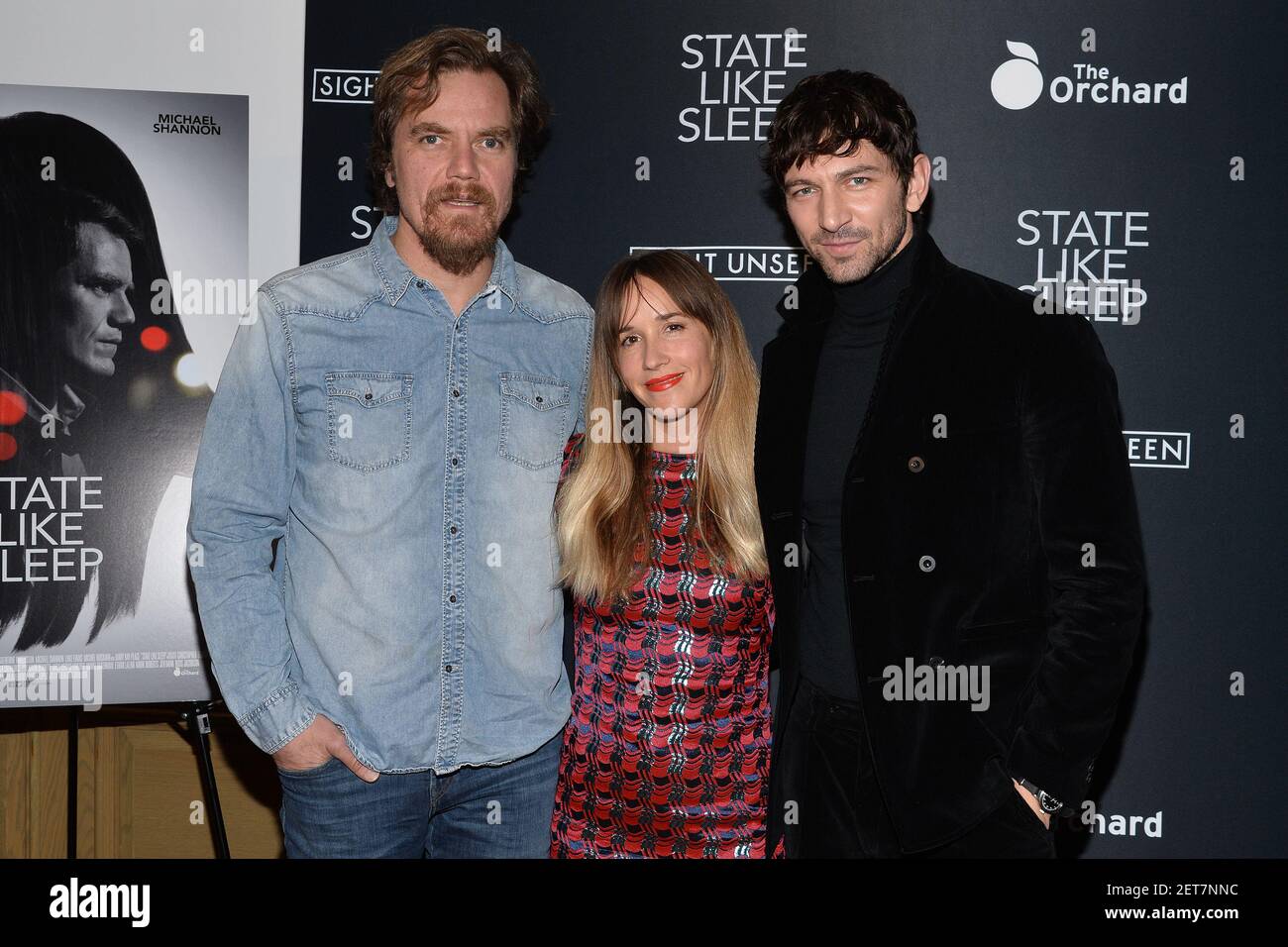 (L-R) Actor Micheal Shannon, Director Meredith Danluck and actor ...