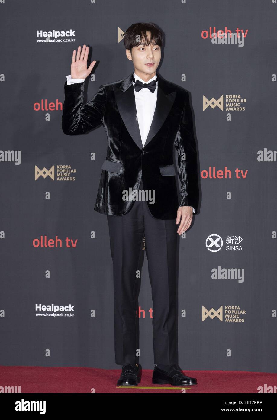 20 December 2018 - Goyang, South Korea : South Korean K-Pop singer Roy ...