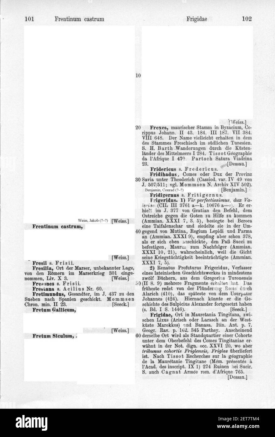 Pauly-Wissowa VII,1, 0101 Stock Photo - Alamy