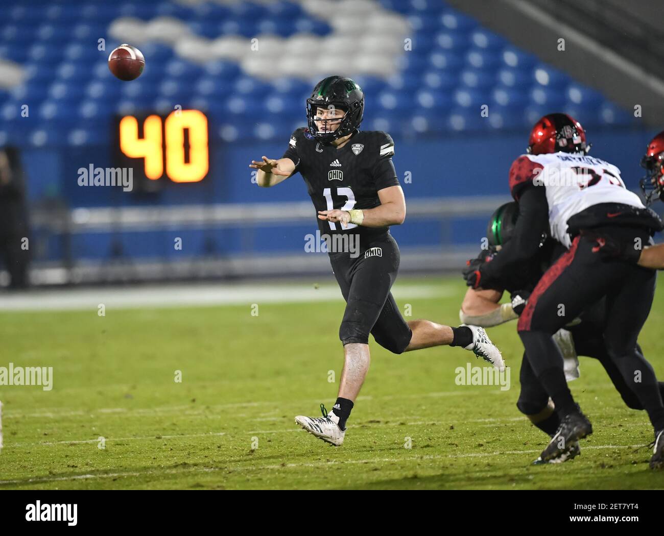 December 19, 2018 Frisco, TX...Ohio University Bobcat quarterback ...