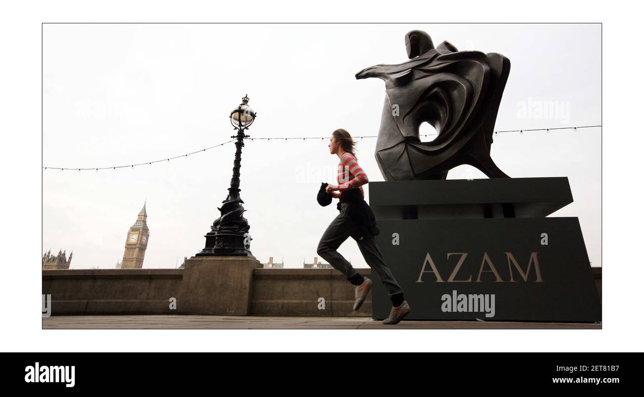 Major New Sculpture revealed... Nasser Azam, County Hall Gallery's ...