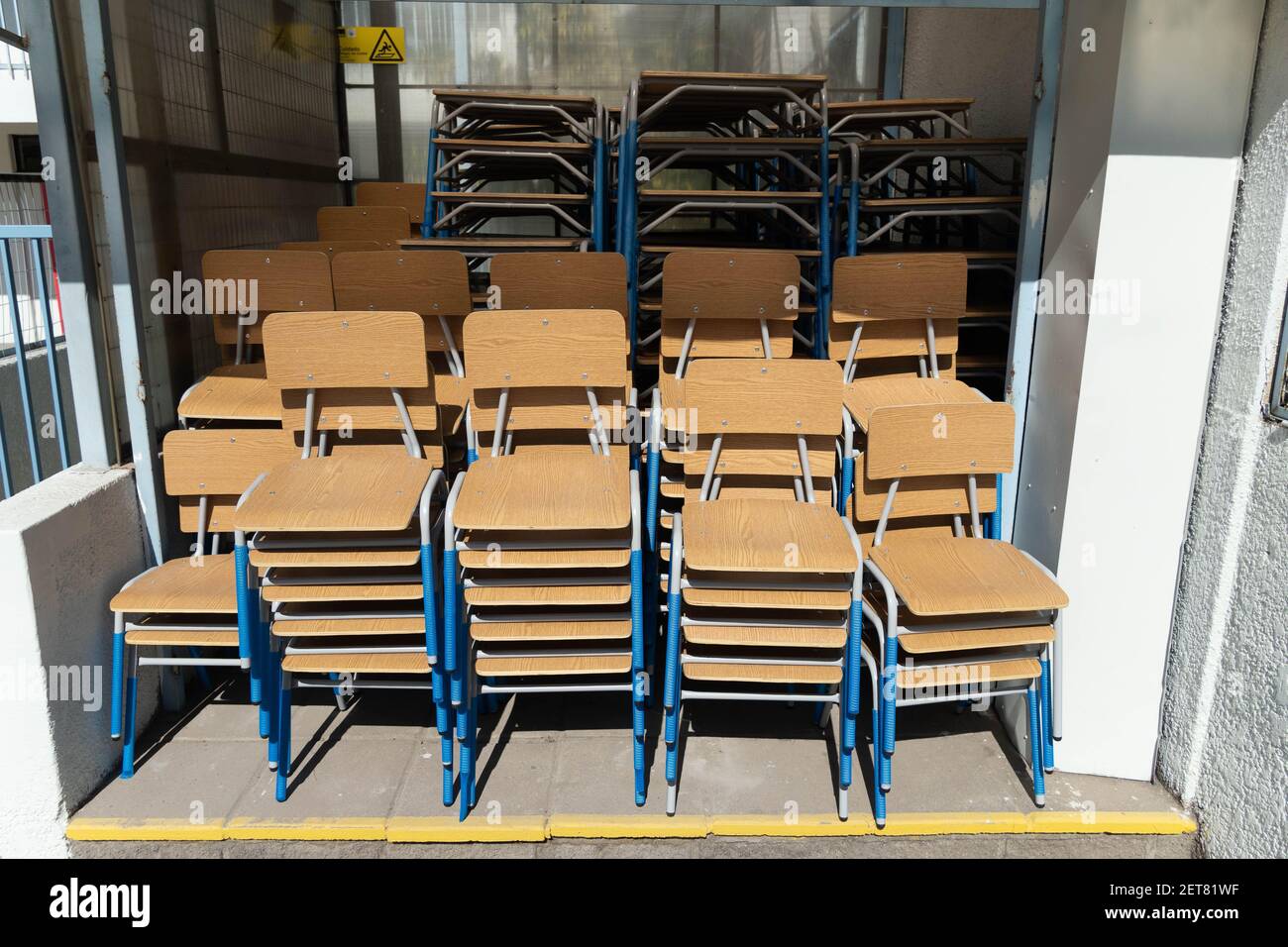 Chile school classroom hi-res stock photography and images - Alamy